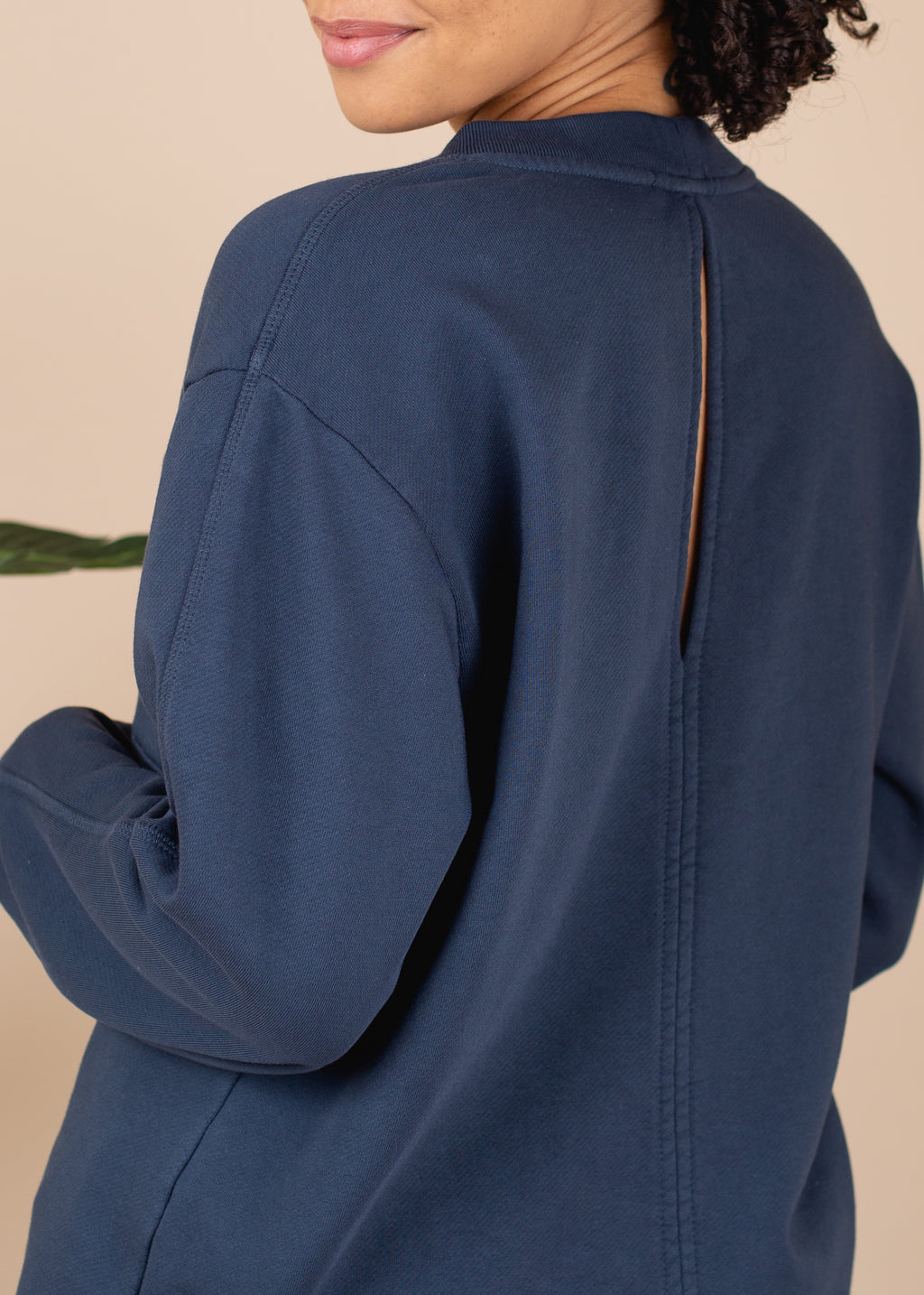 Peekaboo Terry Crewneck | glee + co | made in LA